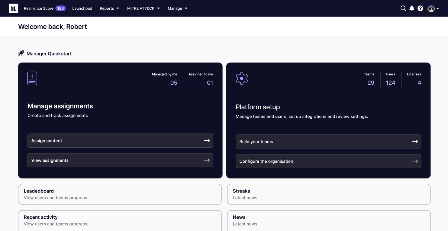 Manager Quickstart – Customer Help Center