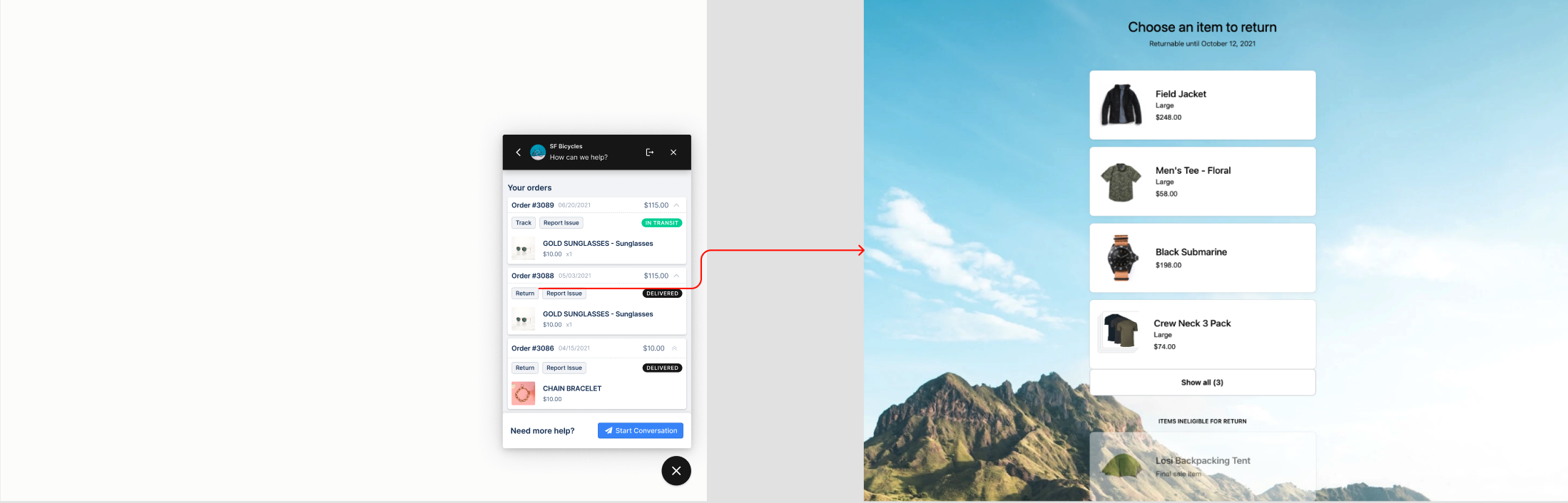 Chat automatic offline mode